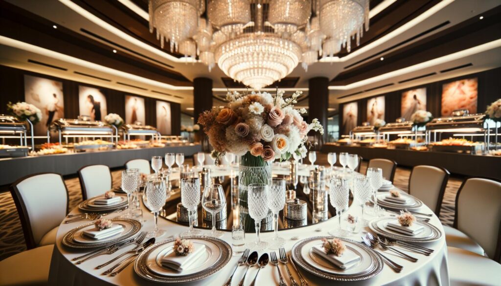 Dîner de mariage : buffet ou service à table ? - Le blog culinaire